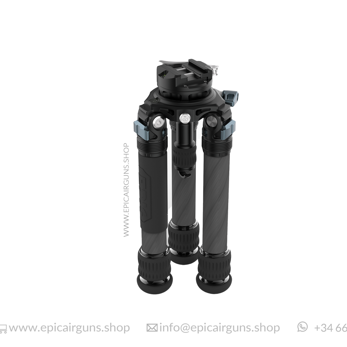 Epic Airguns Carbon Fiber Tripod – Short 362C – AEA Airguns Shop