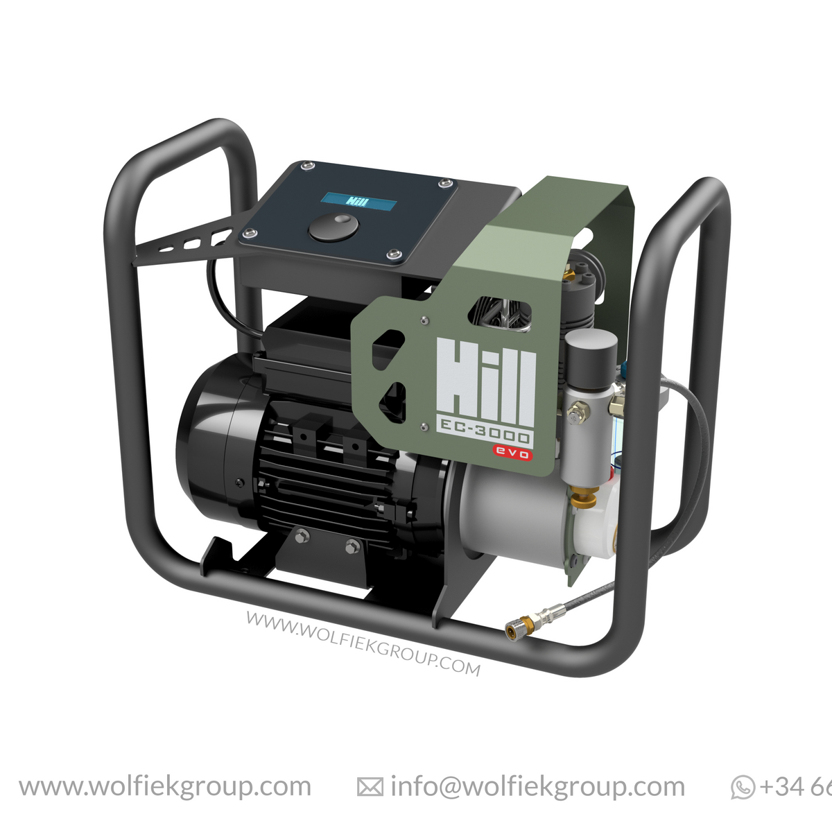 Hill Electric PCP Airgun Air Compressor – EC–3000 Evo – AEA Airguns Shop