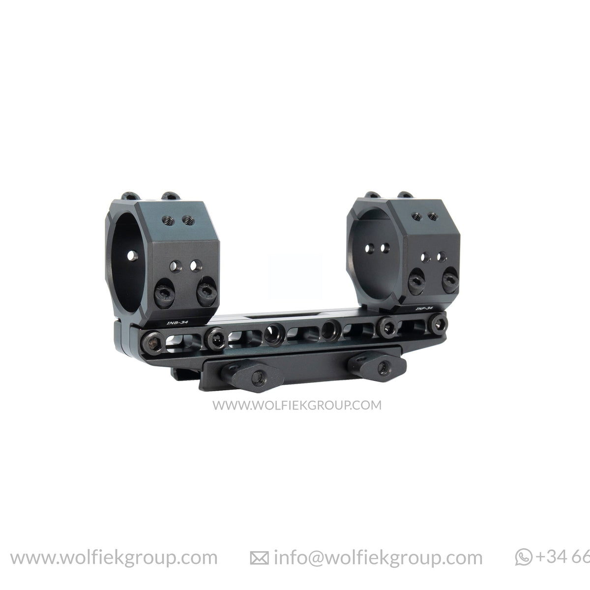 Eagle Vision One-Piece Infinity Elevation Picatinny Riflescope Mounts ...